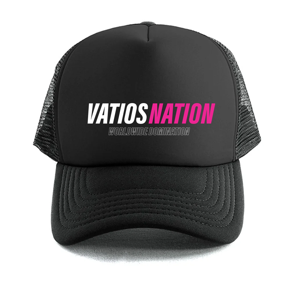 Vatios Nation Trucker Cap – Vatios Clothing Co